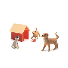 Djeco Spielfiguren-Set HUNDE in bunt