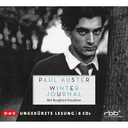 Winterjournal,6 Audio-CDs - Paul Auster (Hörbuch)