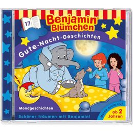Benjamin Blümchen Band 17: Gute-Nacht-Geschichten - Mondgeschichten (Audio-CD) - Benjamin Blümchen (Hörbuch)