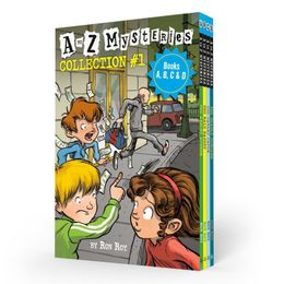 A to Z Mysteries Boxed Set Collection #1 (Books A, B, C, & D) - Ron Roy, Taschenbuch
