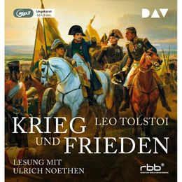 Krieg und Frieden,6 MP3-CDs - Leo N. Tolstoi (Hörbuch)