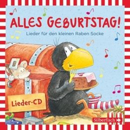 Alles Geburtstag! Lieder für den kleinen Rabe Socke (Lieder-CD) - Various. (CD)