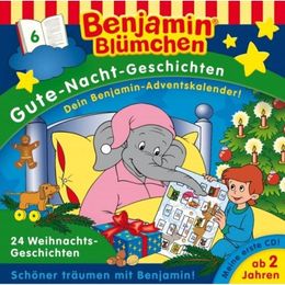 Benjamin Blümchen Gute-Nacht-Geschichten - 24 Weihnachtsgeschichten - Benjamin Blümchen (Hörbuch)