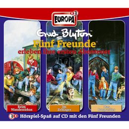 Fünf Freunde Band 1/2/3: 3er Box Fünf Freunde erleben ihre ersten Abenteuer (3 Audio-CDs) - Enid Blyton (Hörbuch)