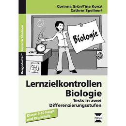 Lernzielkontrollen Biologie - Corinna Grün, Tina Konz, Cathrin Spellner, Geheftet