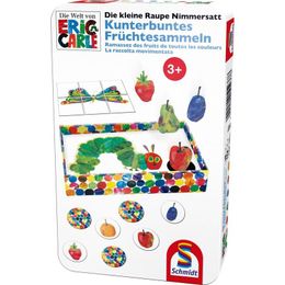 Schmidt Spiele Raupe Nimmersatt, Kunterbuntes Früchtesammeln (Kinderspiel)