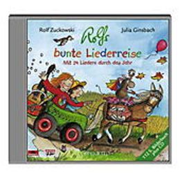 Rolfs bunte Liederreise - Rolf Zuckowski. (CD)