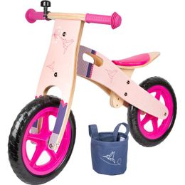 Small Foot® Laufrad "Kolibri" aus Holz, pink