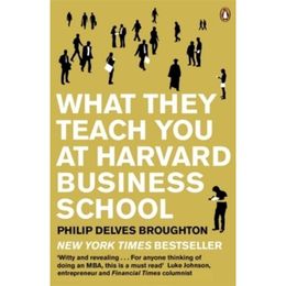 Penguin What They Teach You at Harvard Business School - Philip Delves Broughton, Kartoniert (TB)