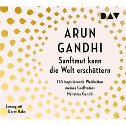 Sanftmut kann die Welt erschüttern,2 Audio-CDs - Arun Gandhi (Hörbuch)