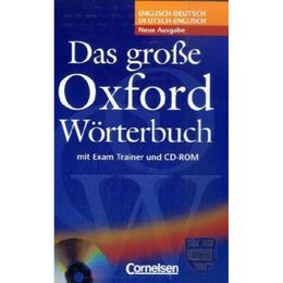 Oxford University Das große Oxford Wörterbuch, Englisch-Deutsch, Deutsch-Englisch, m. CD-ROM, Gebunden
