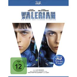 Valerian: Die Stadt der tausend Planeten - 3D-Version (Blu-ray)
