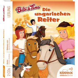 Bibi & Tina, Die ungarischen Reiter, 2 Audio-CDs - Vincent Andreas (Hörbuch)