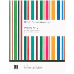 Universal Edition Walzer Nr. 2 aus "Suite für Varieté-Orchester" - Walzer Nr. 2 aus "Suite für Varieté-Orchester", Geheftet