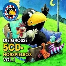 KARUSSELL Die große 5CD-Hörspielbox Vol.1 - Der Kleine Rabe Socke, Rabe Socke (Hörbuch)