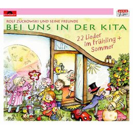 Bei uns in der Kita - 22 Lieder im Frühling & Sommer - Rolf und seine Freunde. (CD)