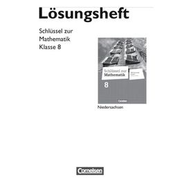 Schlüssel zur Mathematik 8. Schuljahr. Lösungen zum Schülerbuch. Differenzierende Ausgabe Niedersachsen - Helga Berkemeier, Kartoniert (TB)