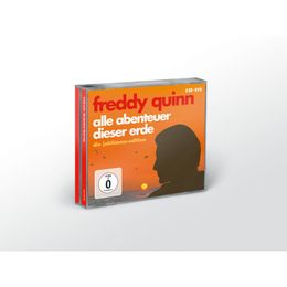 Alle Abenteuer dieser Erde - Die Jubiläums-Edition (2 CDs + DVD) - Freddy Quinn. (CD mit DVD)
