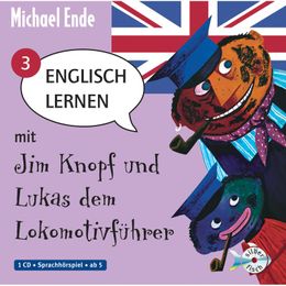 Silberfisch Englisch lernen mit Jim Knopf und Lukas dem Lokomotivführer - Teil 3.Tl.3,1 Audio-CD - Michael Ende (Hörbuch)