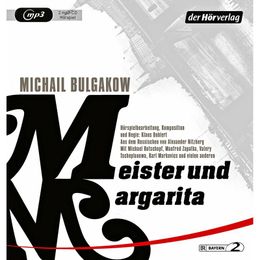 Meister und Margarita,2 Audio-CD, 2 MP3 - Michail Bulgakow (Hörbuch)