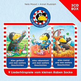 KARUSSELL Der kleine Rabe Socke - Hörspielbox Vol. 2 (3 CDs) - Der kleine Rabe Socke (Hörbuch)