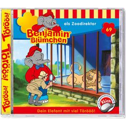 Benjamin Blümchen Band 69: Benjamin Blümchen als Zoodirektor (1 Audio-CD) - Benjamin Blümchen (Hörbuch)