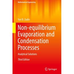 Springer Non-equilibrium Evaporation and Condensation Processes - Yuri B. Zudin, Gebunden