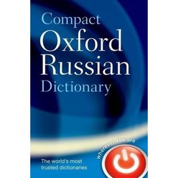 Oxford University Compact Oxford Russian Dictionary - Oxford Dictionaries, Kartoniert (TB)