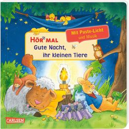 Mach mit - Pust aus: Gute Nacht, ihr kleinen Tiere - ab 2 Jahren / Hör mal (Soundbuch) Bd.2 - Kerstin M. Schuld, Pappband