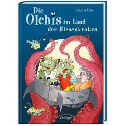 Oetinger Die Olchis im Land der Riesenkraken / Die Olchis Erstleser Bd.3 - Erhard Dietl, Gebunden