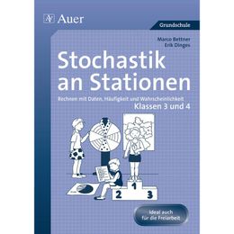 Mathe an Stationen Spezial Stochastik, Klassen 3 und 4 - Marco Bettner, Erik Dinges, Kartoniert (TB)
