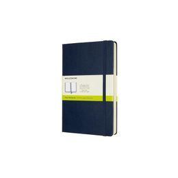 Moleskine Notizbuch Erweitert Large/A5 Blanko, Hardcover, Saphir, Gebunden