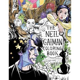 The Neil Gaiman Coloring Book - Neil Gaiman, Kartoniert (TB)