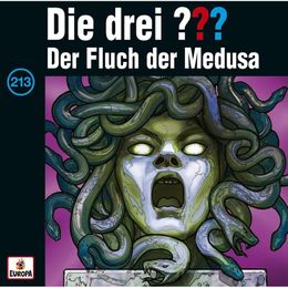 Die drei ??? - Der Fluch der Medusa (Folge 213) - Die drei ???, Die Drei ??? (Hörbuch)