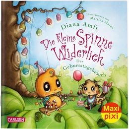 Carlsen Verlag Maxi Pixi 312: VE 5 Die kleine Spinne Widerlich: Der Geburtstagsbesuch (5 Exemplare) - Diana Amft, Kartoniert (TB)