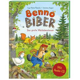 arena Benno Biber. Das große Waldabenteuer, m. Audio-CD - Inga Marie Ramcke, Gebunden