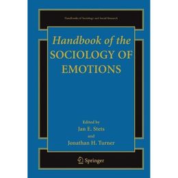 Springer US Handbook of the Sociology of Emotions, Gebunden