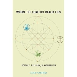 Oxford University Where the Conflict Really Lies - Alvin Plantinga, Gebunden
