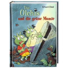 Oetinger Die Olchis und die grüne Mumie / Die Olchis-Kinderroman Bd.4 - Erhard Dietl, Gebunden