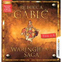Bastei Lübbe Waringham-Saga, 10 MP3-CDs - Rebecca Gablé (Hörbuch)