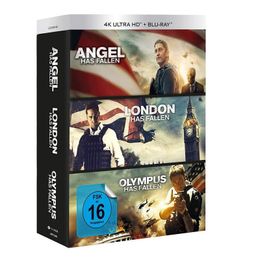 LEONINE Olympus Has Fallen / London Has Fallen / Angel Has Fallen - Triple Film Collection (4K Ultra HD)