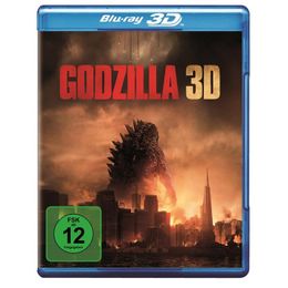 WBHE Godzilla (2014) - 3D-Version (Blu-ray)