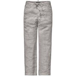 Hannes Roether Herren-Leinenhose L Graumelange