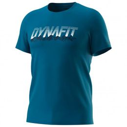 Dynafit - Graphic Cotton S/S Tee - T-Shirt Gr 50 blau