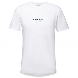 Mammut - Mammut Logo - T-Shirt Gr M weiß/grau