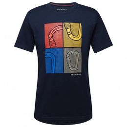 Mammut - Sloper T-Shirt Carabiners - T-Shirt Gr M schwarz