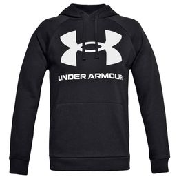Under Armour Rival Fleece Big Logo Hoodie (Sale) black, Gr&ouml;&szlig;e M