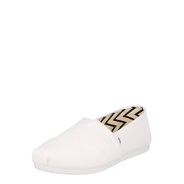 Toms Shoes TOMS Classic Flats 'ALPARGATA' female size 37 White