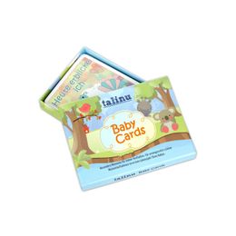 Talinu Zeichenalbum Memory Cards Baby Cards 35 x Erinnerungskarten erstes Lebensjahr