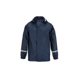 modAS Regenjacke Unisex Kinder PU-Jacke Mädchen und Jungen